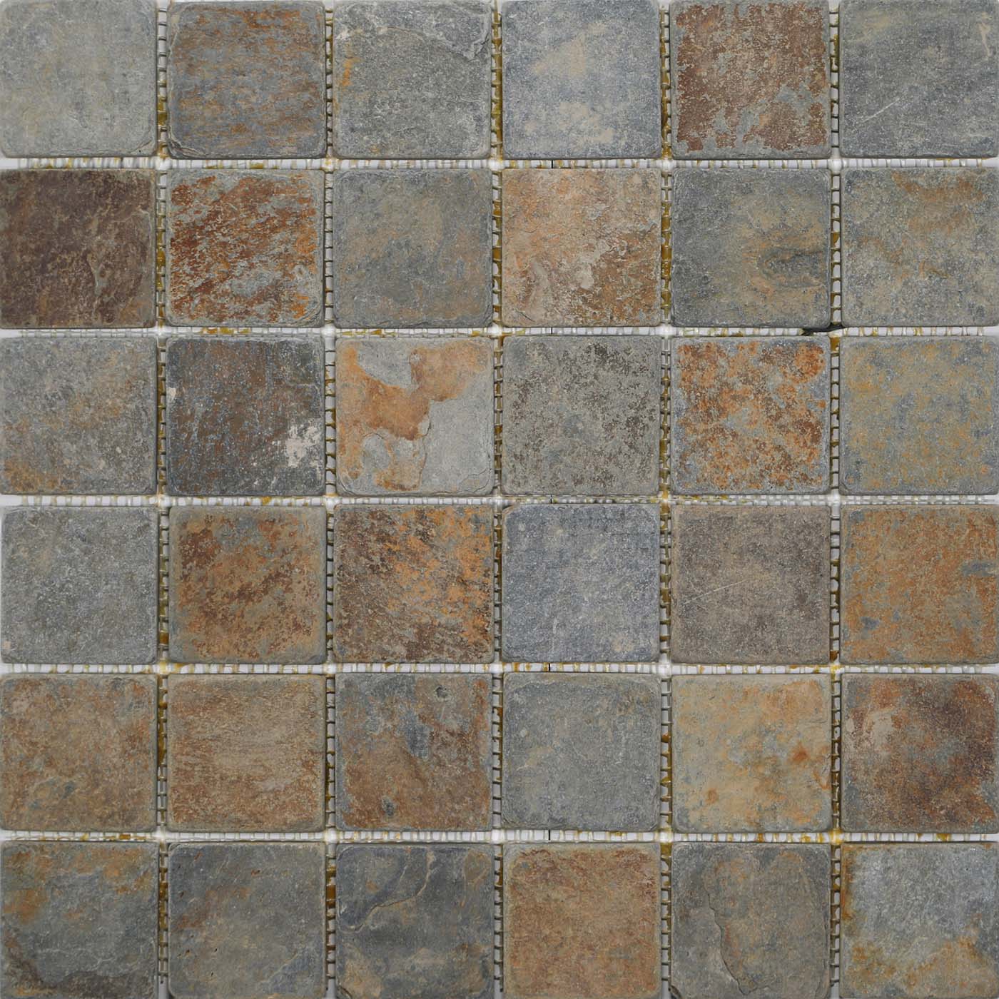 Where to buy RUSTY SLATE MOSAIC 2X2, Slate tile by Architrave Surfaces.