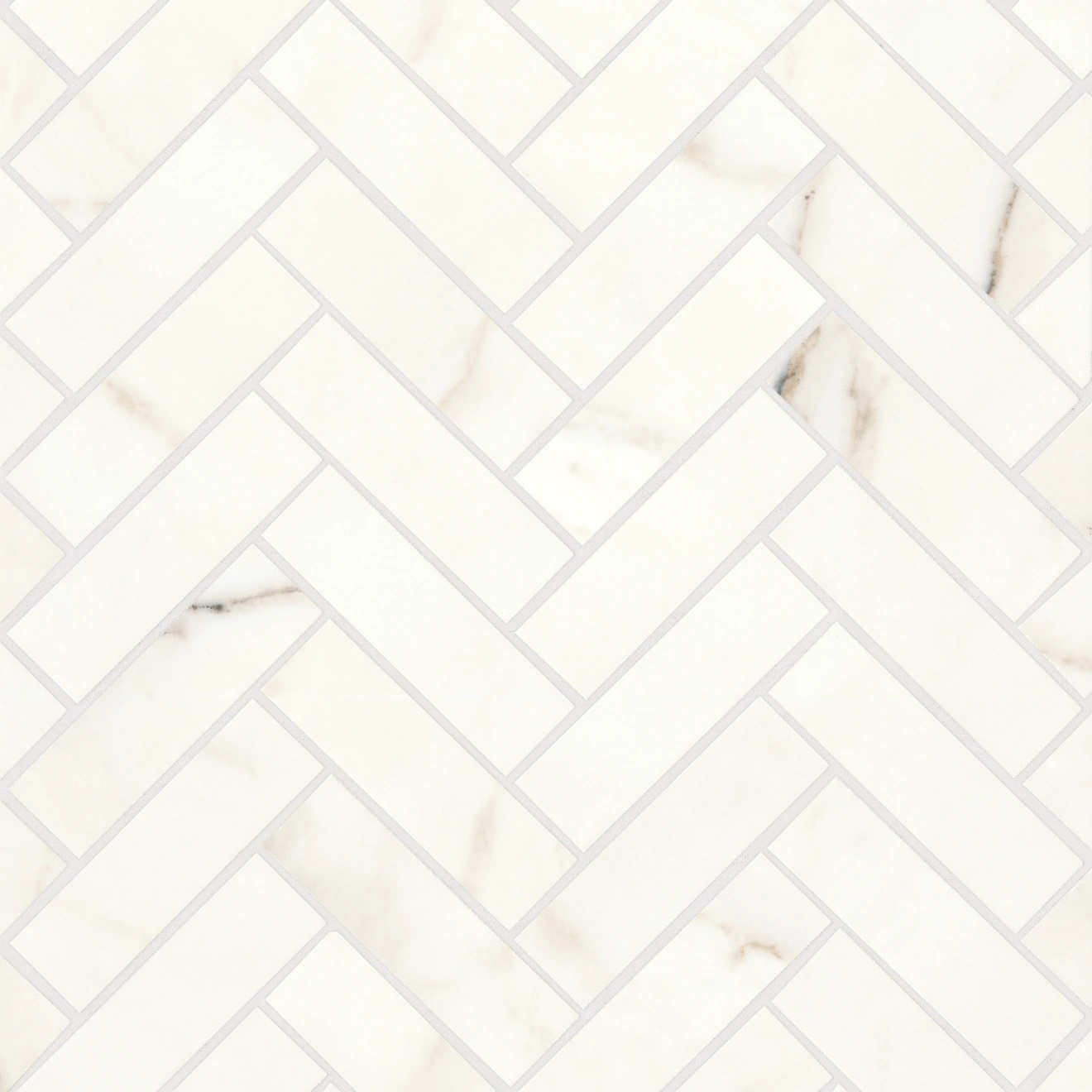 Honed Herringbone in Calacatta Oro - porcelain tile Magnifica ERA ...
