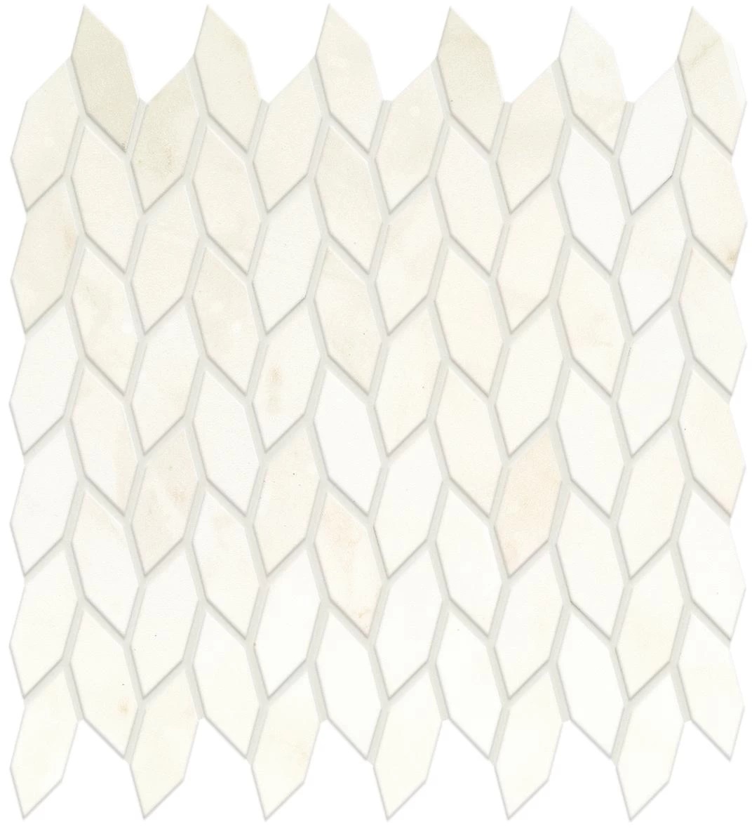 Calacatta Delicato Mosaico Twist Shiny - porcelain tile Marvel Shine ...