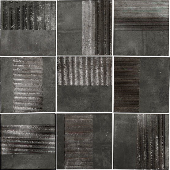 Gleam coal - porcelain tile Downtown collection by Ape Ceramica in ...