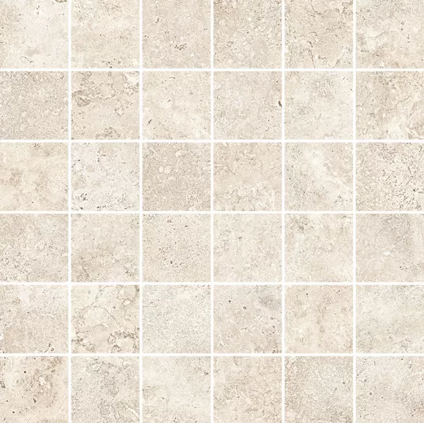 Mosaico 5x5 Talco - porcelain tile Lumiere collection by NovaBell in ...
