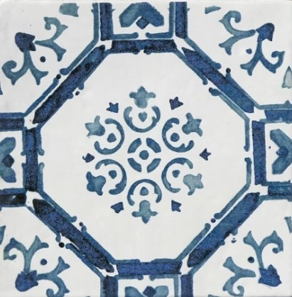 Sintra 3 Square Glazed Ceramic Tile - ceramic tile Antique Tile ...