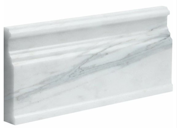 Calacatta Gold Royal Polished Modern Base Moldings - marble stone ...