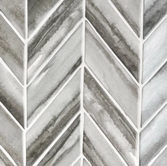 Storm Matte Chevron Ceramic Tile - ceramic tile Scape collection by ...