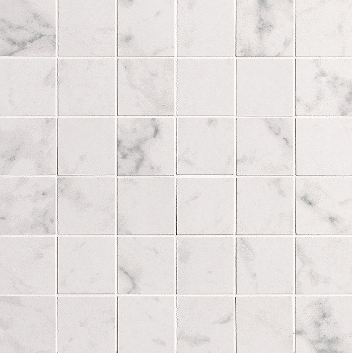 Roma Stone Carrara Delicato Macromosaico Satin - porcelain tile Roma ...
