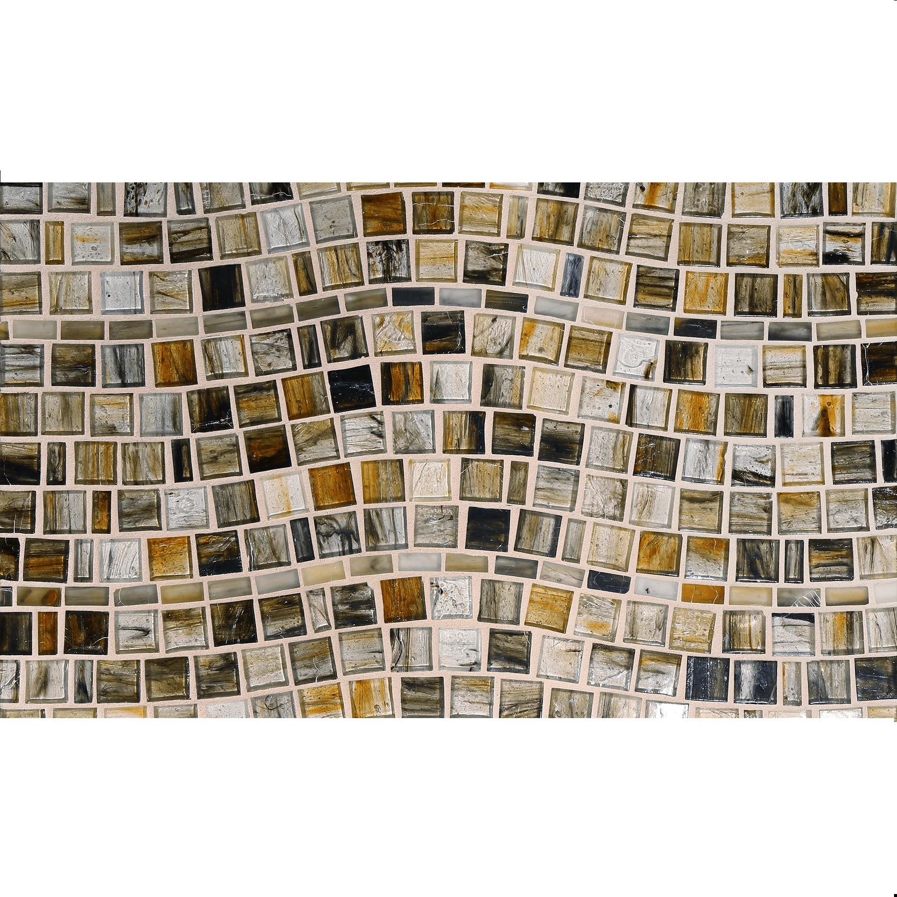 Tozen Rio Tin - glass tile Tozen collection by Lunada Bay Tile in ...