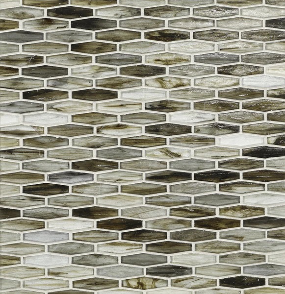 Tozen Martini Vanadium - glass tile Tozen collection by Lunada Bay Tile ...