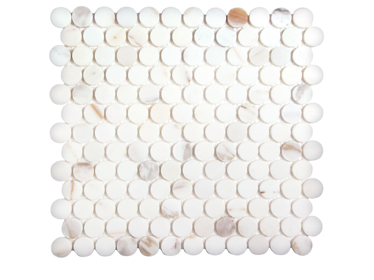Penny Round Calacatta Gold - ceramic tile Penny Round collection by ...