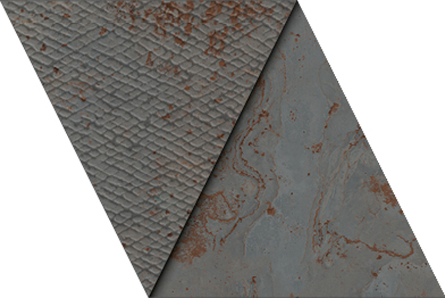 Zinc Black Decor Ramp - porcelain tile Zinc collection by Apavisa in ...