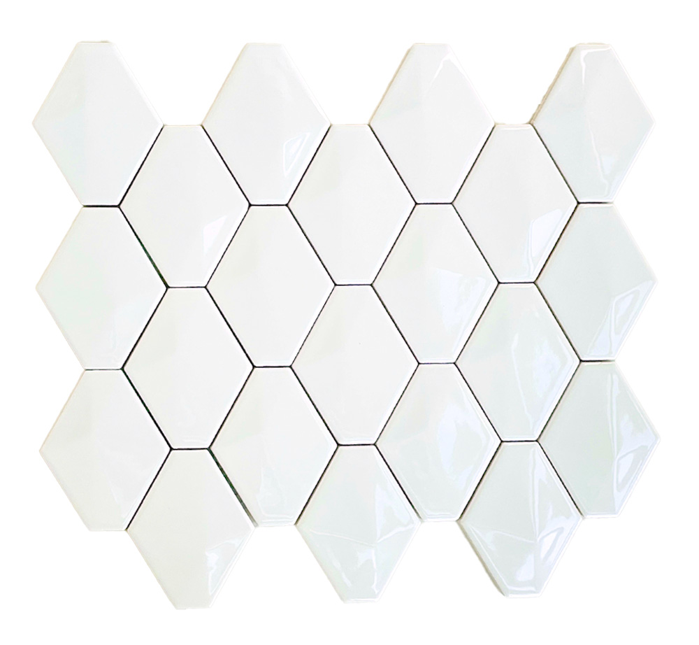 Glacier Diamondback Mosaic - ceramic tile Lanka Windermere collection ...