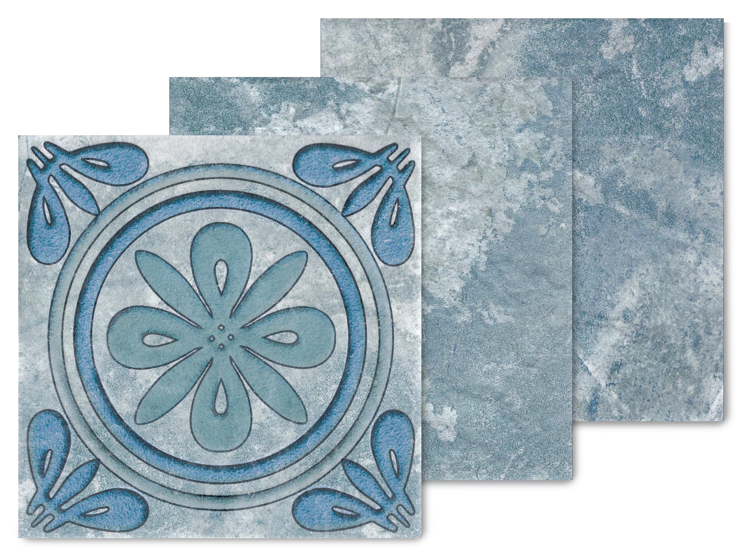 IS-638 DECO – FIRENZE 6X6 - porcelain tile Italian Slate collection by ...