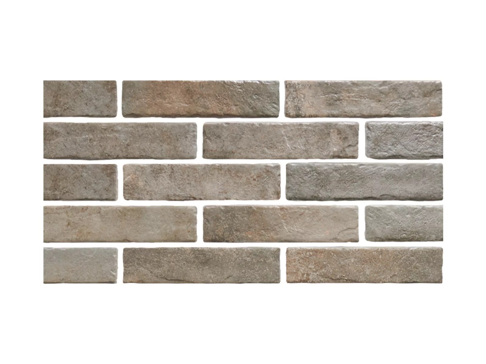 Rustic Brick – Mud 2.3×10 - porcelain tile Rustic Brick collection by ...