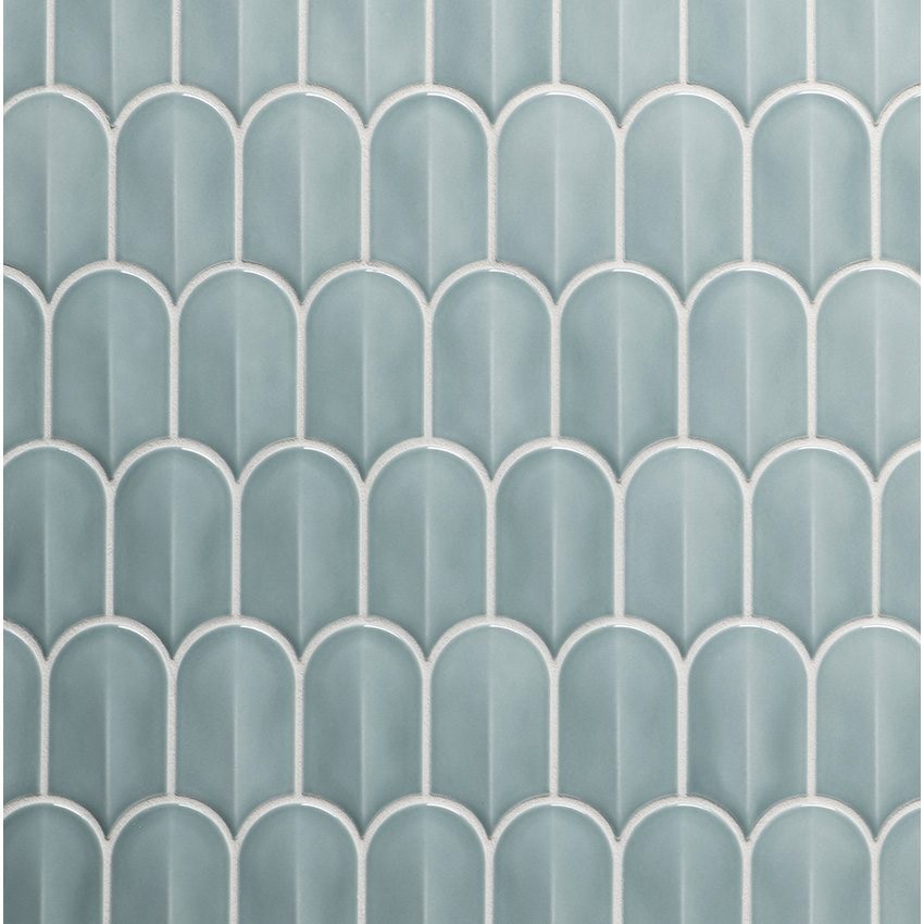 Where to buy Miramar Salt Marsh 2" X 3-5/8" Scale Mosaic, Ceramic tile ...