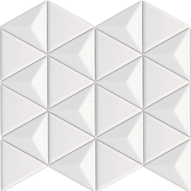White Triangle - ceramic tile Artisan & Artisan Wall collection by ...