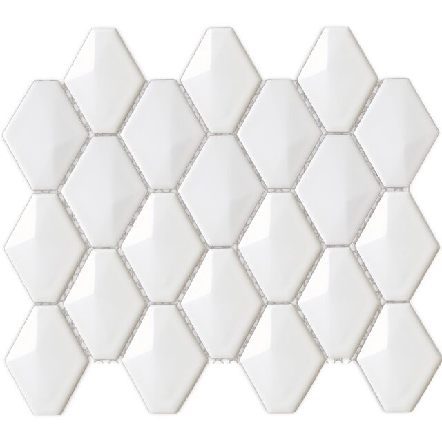 White Diamond - ceramic tile Artisan & Artisan Wall collection by Happy ...
