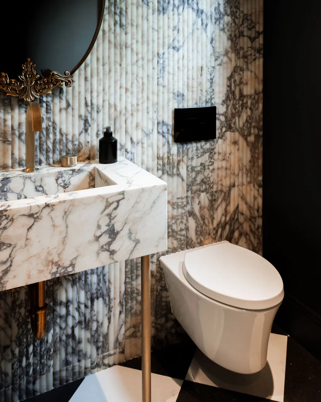 Where to buy Fluted Marble tiles by Showroom Collection