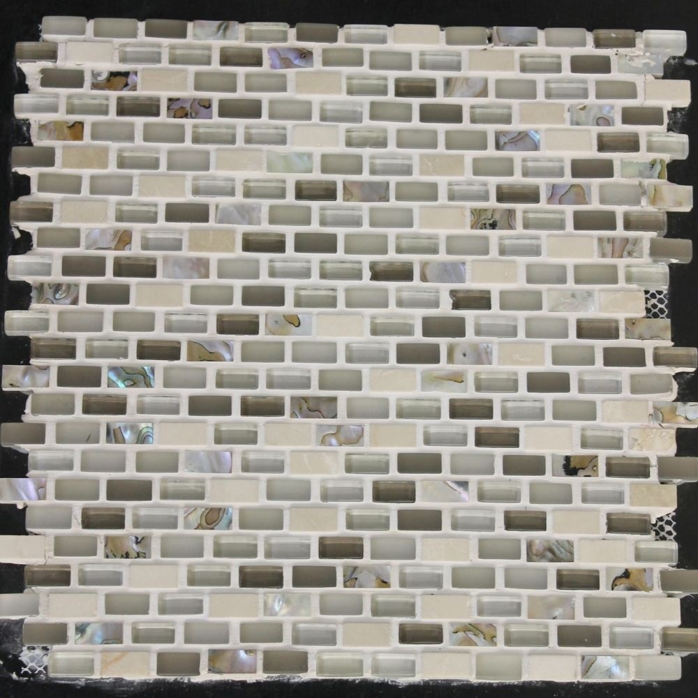 Where to buy Creme Small Brick Multi-Texture, Glass tile by Cancos Tile ...