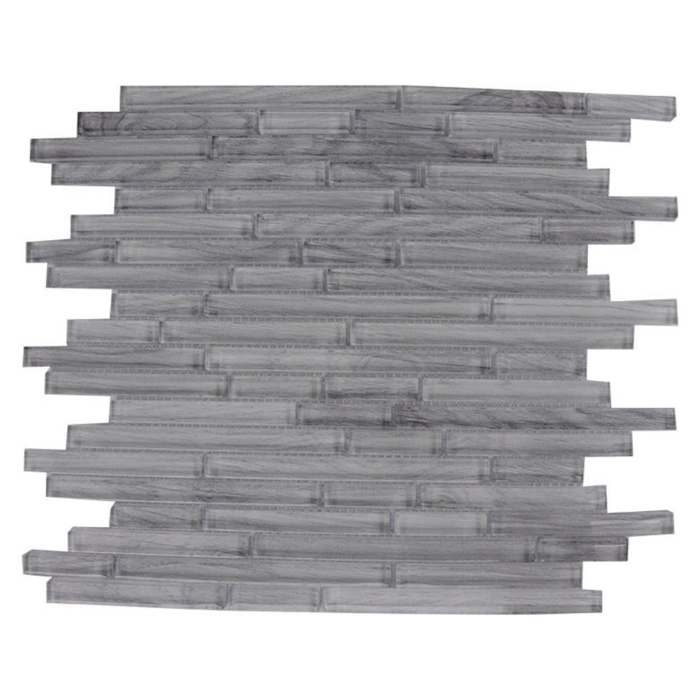 Where to buy Grey Lineality Polished, Glass tile by Cancos Tile & Stone.